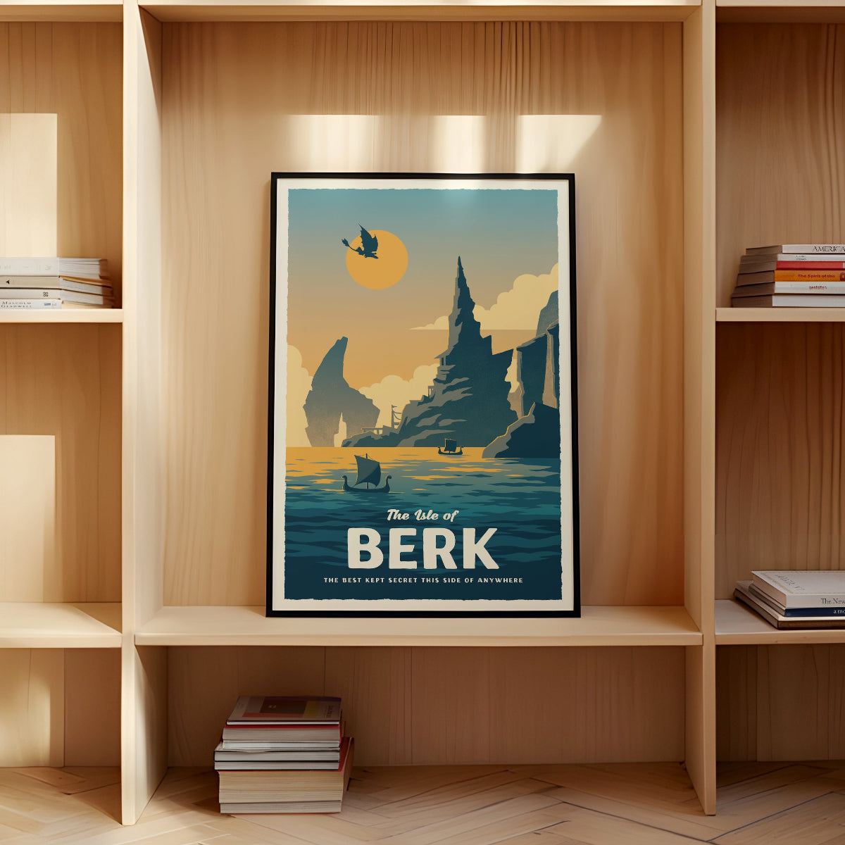Berk Travel Poster – Sylvan Design