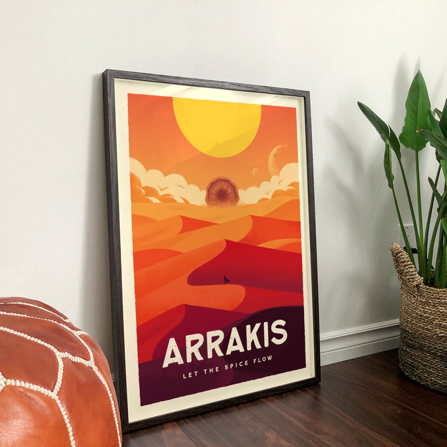 Arrakis Travel Poster – Sylvan Design