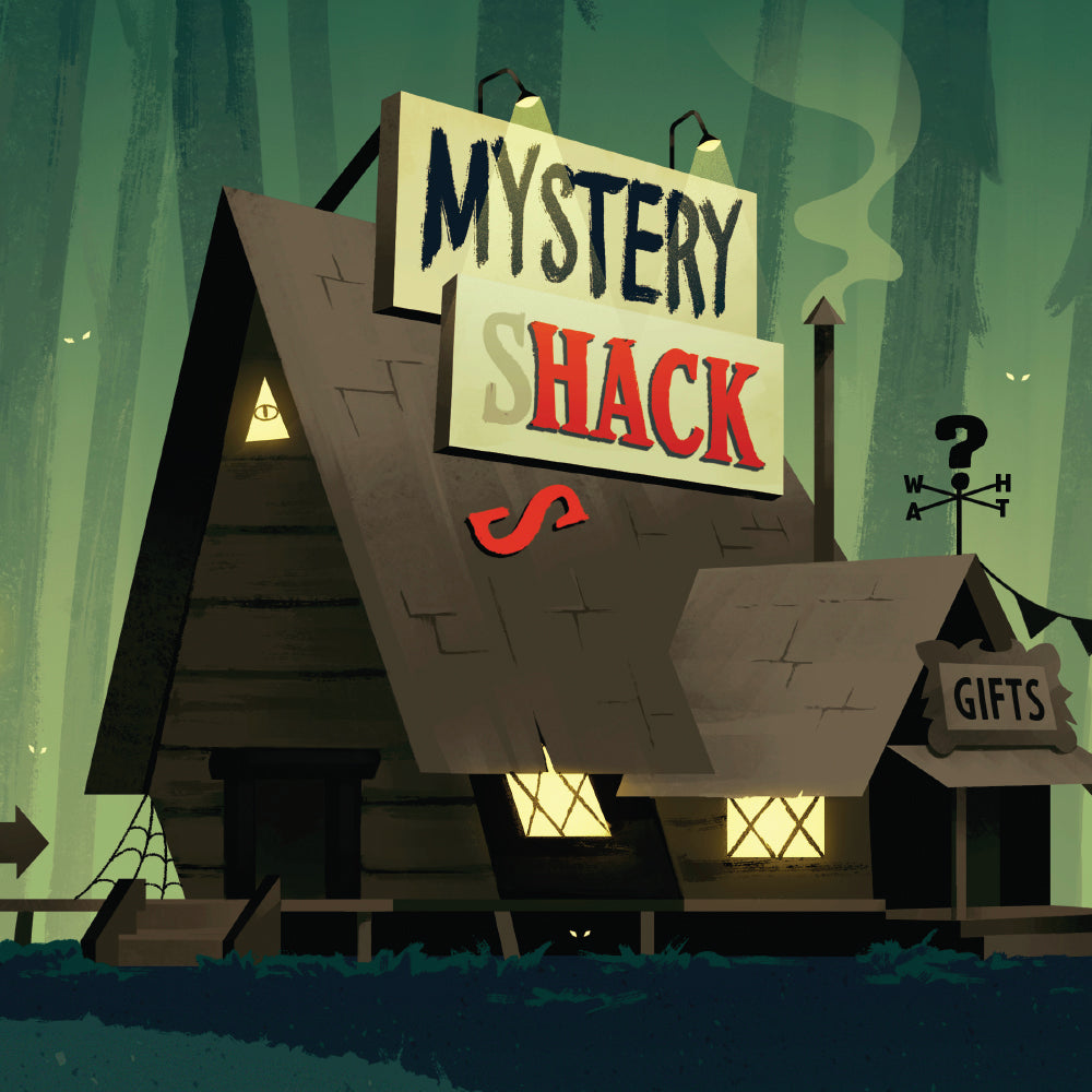 Mystery Shack Travel Poster – Sylvan Design Co.