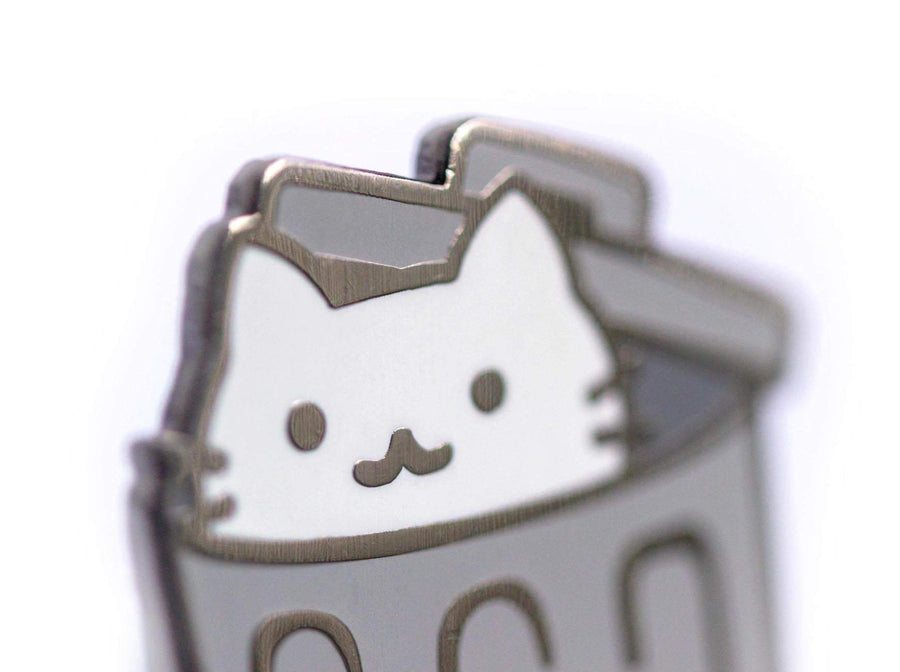 Trash Cat Enamel Pin – Sylvan Design